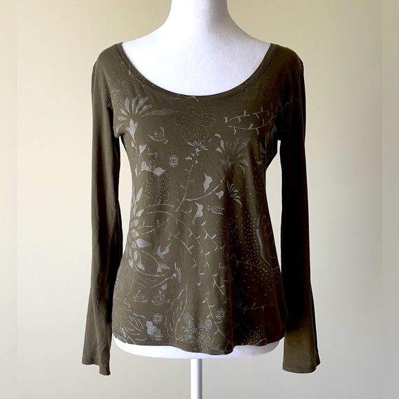 Lucy | Tops | Lucy Activewear Olive Green Long Sleeve Top Guc | Poshmark